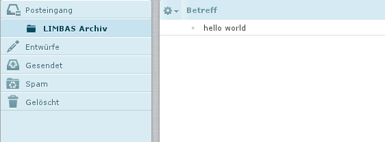 Mailsystem – Limbas Wiki